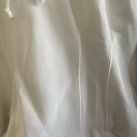 Jenni | Tops | New With Tags White Sweat Shirt With Vertical Seams At ...